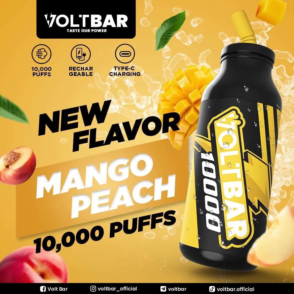 VoltBar 10000 Puff - SG Vape Cod